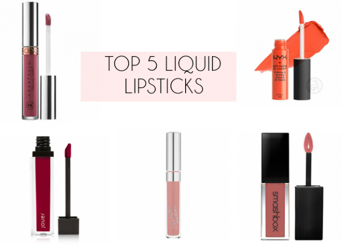 Top 5 Liquid Lipsticks you should try | Stylishly Beautiful